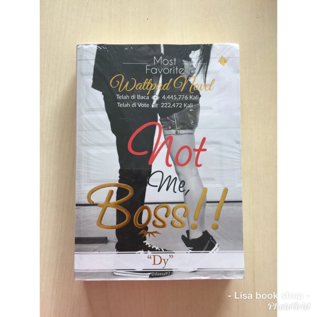 Jual [NOVEL] not me, boss!! by dy. Segel baru | Shopee Indonesia