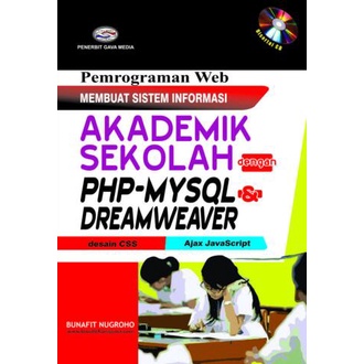 Jual PEMROGRAMAN WEB MEMBUAT SISTEM INFORMASI AKADEMIK SEKOLAH DENGAN ...