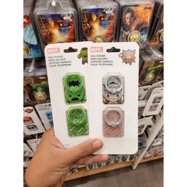 Jual ring handphone miniso x Marvel | Shopee Indonesia