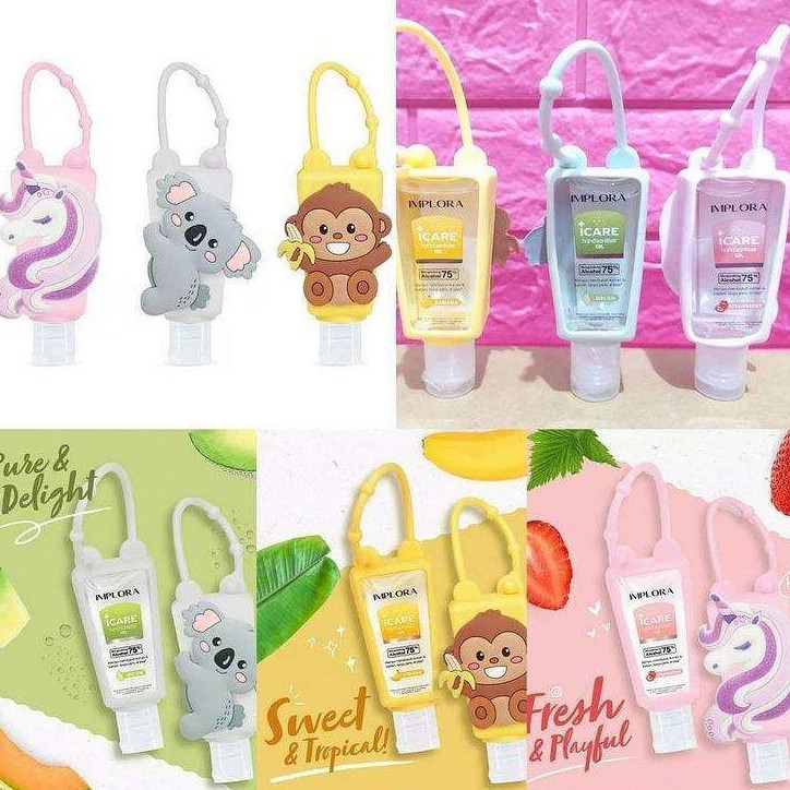 Jual Hand Sanitizer IMPLORA ICARE Gel 30ml | Shopee Indonesia