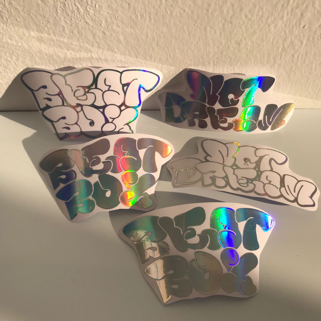 Jual N C T DREAM BEAT BOX HOLOGRAM STICKER | Shopee Indonesia
