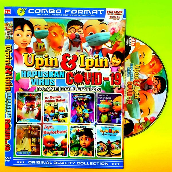 Jual COD KASET VIDEO FILM ANAK KARTUN UPIN IPIN - KASET FILM LAGU ANAK ...