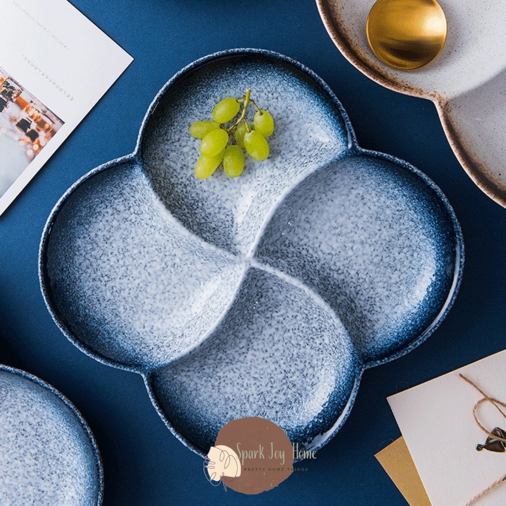 Jual INARI PLATE - Piring modern style jepang sekat keramik plate ...