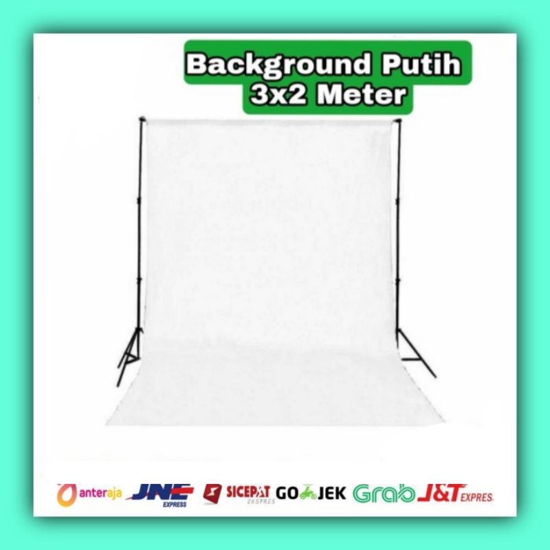 Jual Background foto 200 x 300cm warna putih | Shopee Indonesia