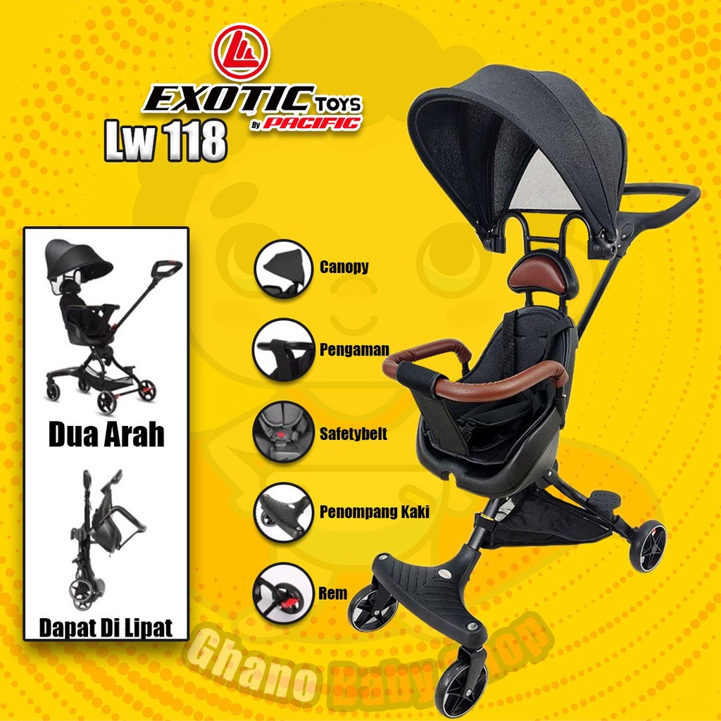 Jual MAGIC STROLLER EXOTIC LW 118 LW 116 LW 120 LW 121KANOPI bisa ...