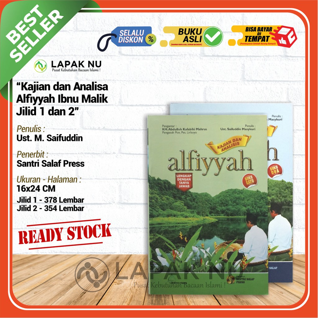 Jual Buku Kajian dan Analisa Alfiyyah Ibnu Malik Jilid 1 dan 2 | Shopee ...
