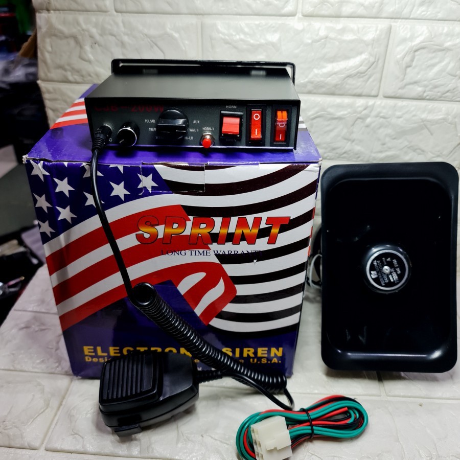 Jual TOA SIRENE MOBIL PATWAL CJB200W 200W TOA MOBIL | Shopee Indonesia