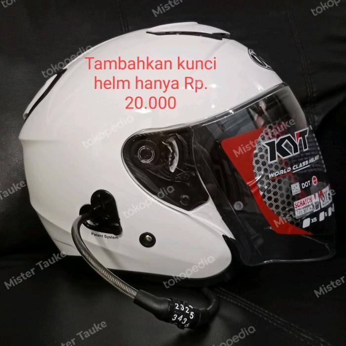 Jual Helm Kyt Kyoto Putih Solid/White Original | Shopee Indonesia