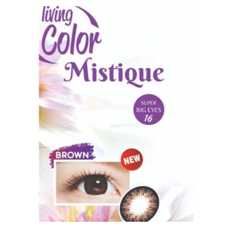 Jual SOFLENS LC MISTIQUE NORMAL/LIVING COLOR MISTIQUE BIG EYES 16MM ...