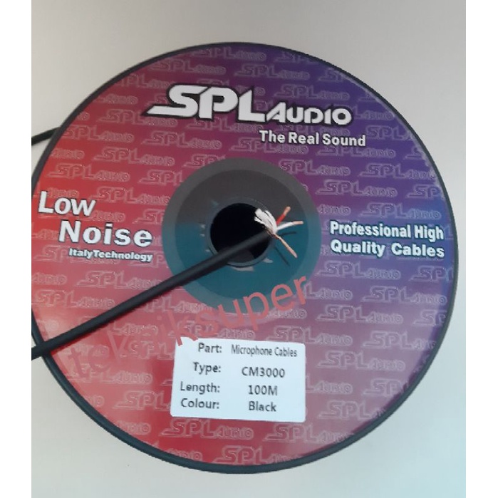 Jual Kabel Microphone SPL Audio CM-3000 Harga Meteran | Shopee Indonesia