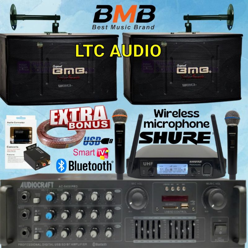 Jual Paket Sound Karaoke BMB Set 10 Inch Original / Paket Sound System ...