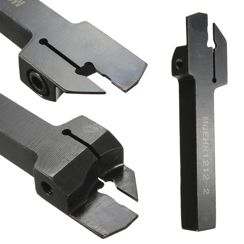 Jual isi 12Pcs Holder Bubut MGEHR Insert MGMN200 Pahat Potong 2mm ...