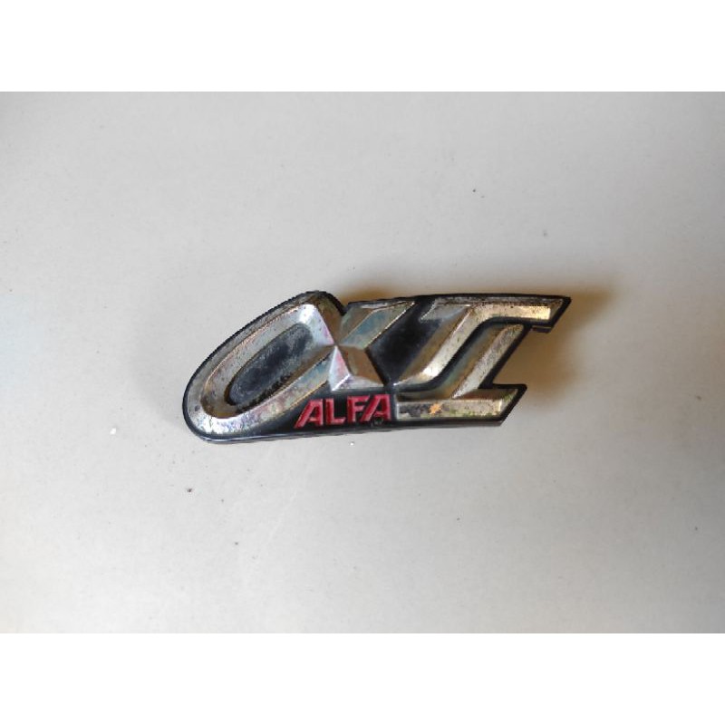 Jual emblem logo sayap yamaha alfa original | Shopee Indonesia