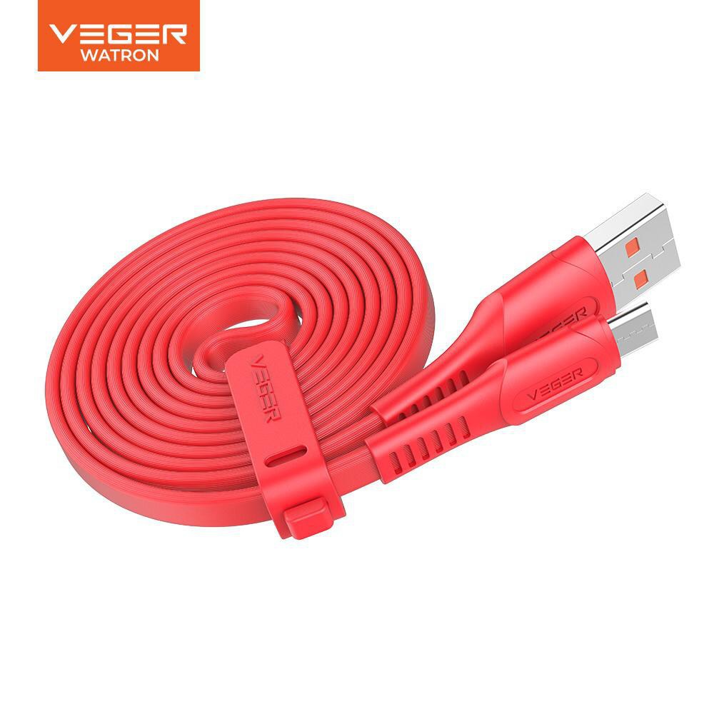 Jual Kabel data VEGER USB MICRO 3.0A Fast Charging 100cm Veger Watron ...