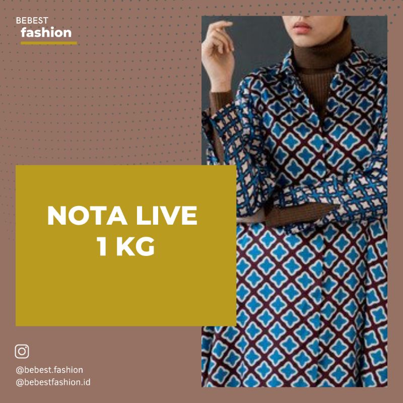 Jual NOTA LIVE 1KG | Shopee Indonesia