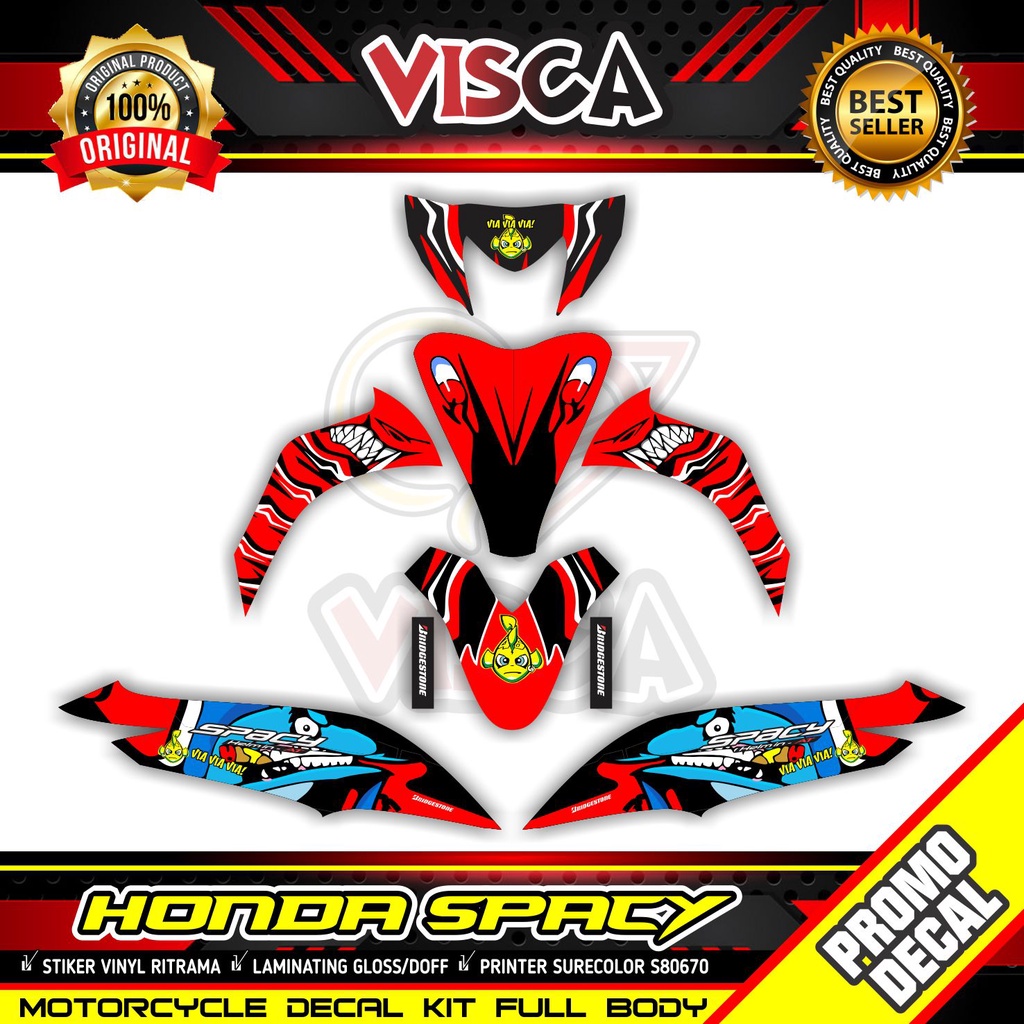 Jual Decal Spacy Full Body Stiker Motor Spacy Full Body Striping Spacy ...