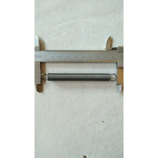 Jual spring tarik baja ukuran kawat 1mm diameter dalam 8 mm diameter ...