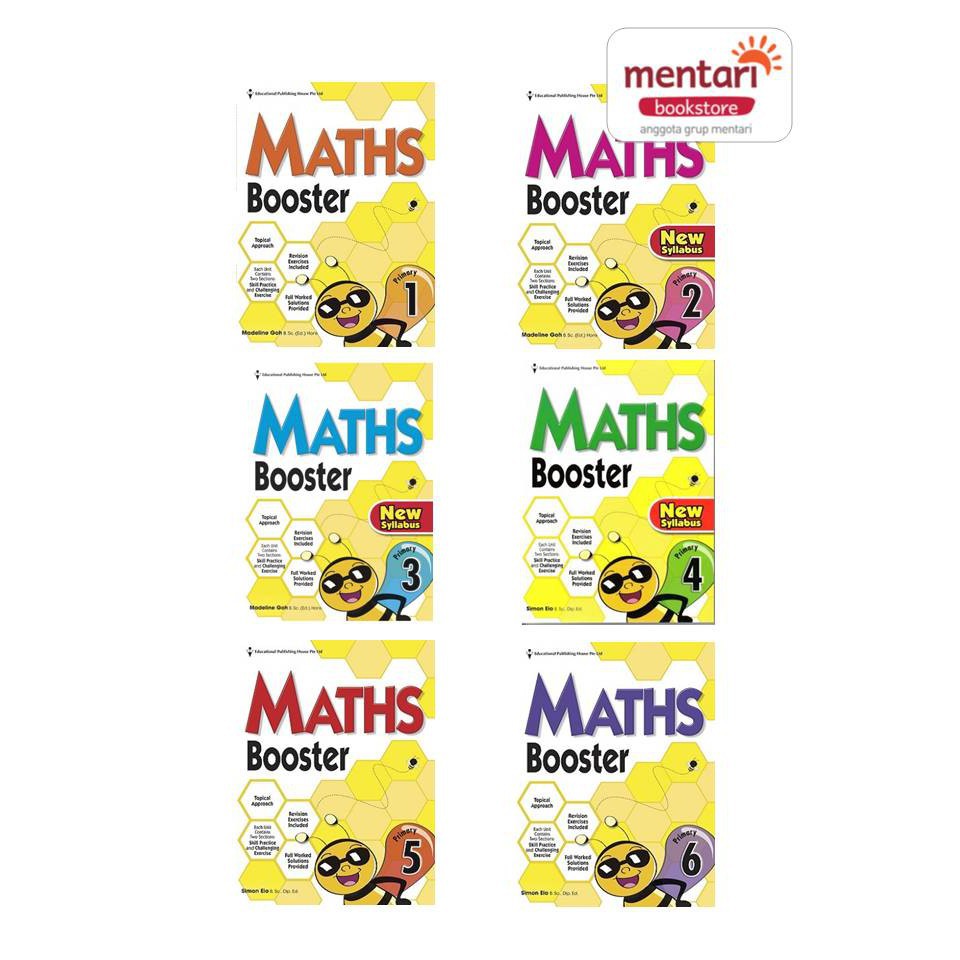Jual Maths Booster Primary | Buku Latihan Matematika SD | Shopee Indonesia
