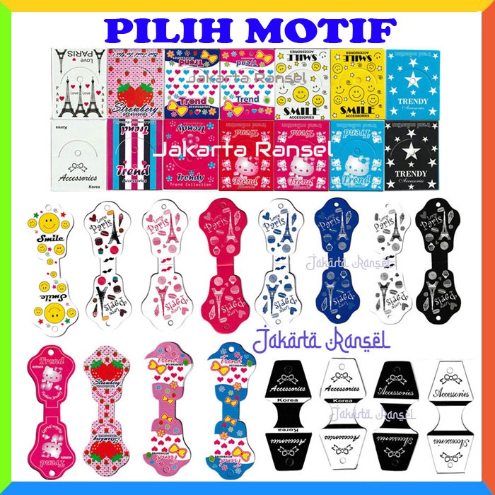 Jual Kertas Gantungan Produk Pajangan Aksesoris Label Hangtag kertas ...