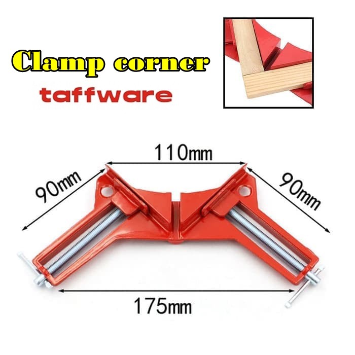Jual Mini Clamp 3" Siku L Atau T Klem Sudut kayu Corner Craft ...