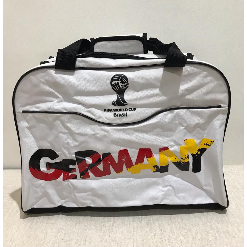 Jual TAS GYM (SPORTS BAG) FIFA WORLD CUP 2014 ORIGINAL GERMANY PUTIH ...