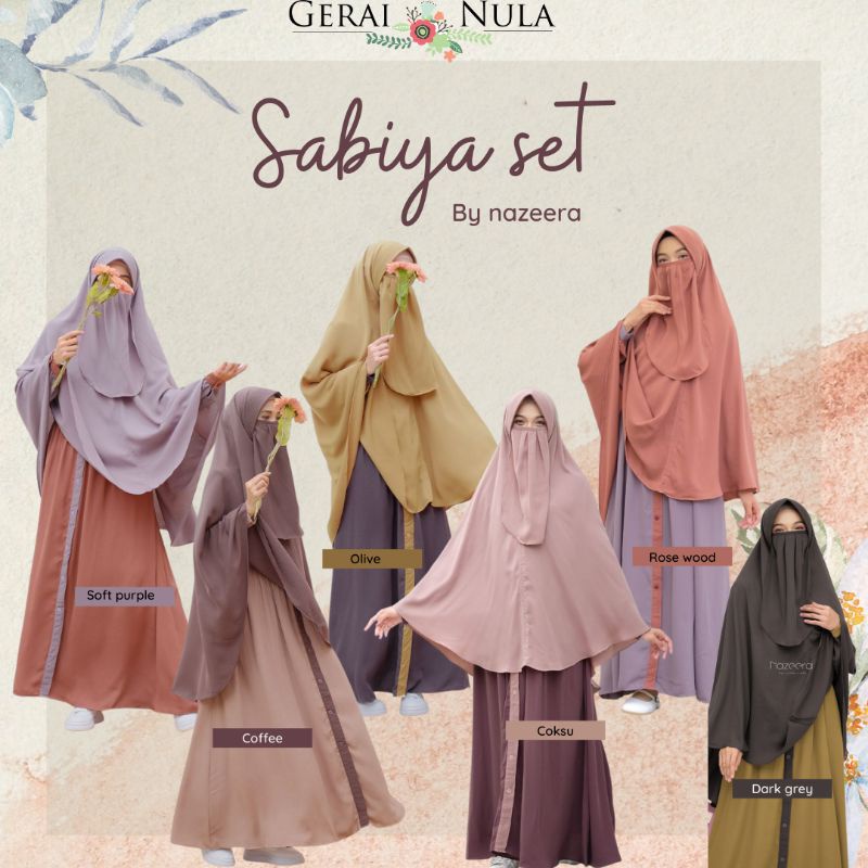 Jual Sabiya set original by Nazeera | Shopee Indonesia