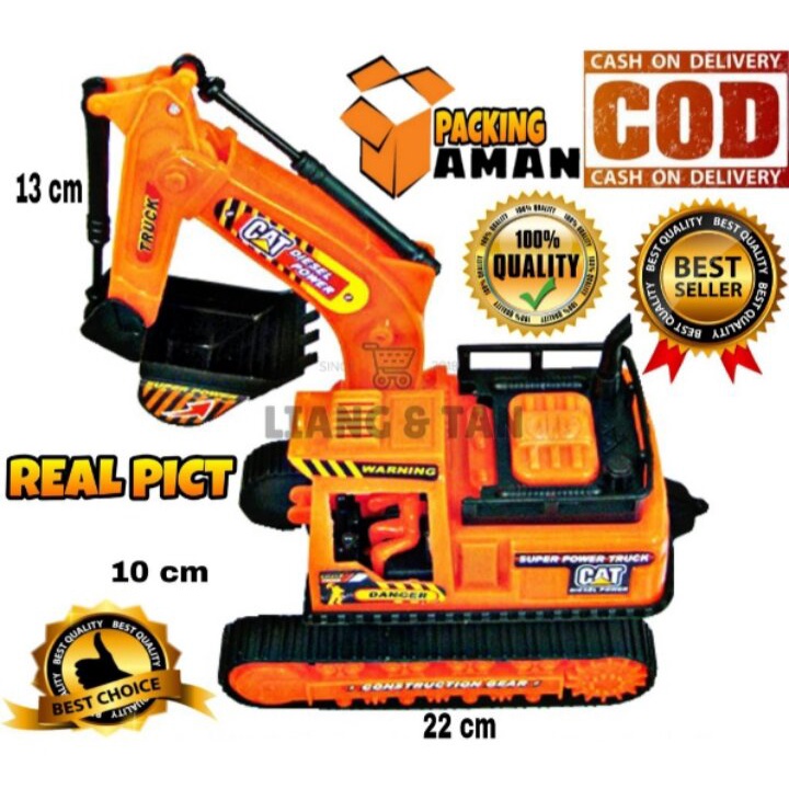 Jual Mainan Mobil Excavator Kecil / Mainan Anak Mobil Beko / Mainan ...
