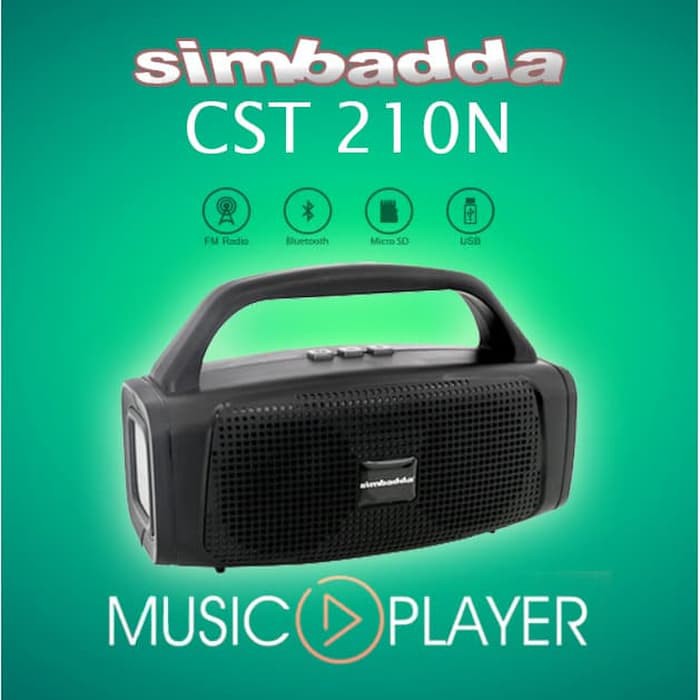 Jual Simbadda CST 210N Portable Bluetooth Speaker | Shopee Indonesia