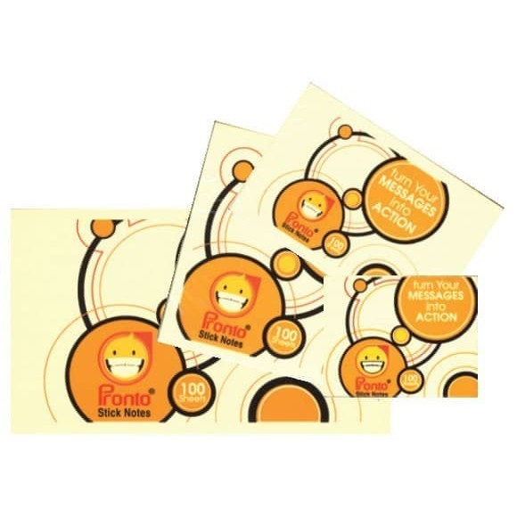 Jual Pronto Sticknotes Standard Yellow (75 X 125 mm) | Shopee Indonesia
