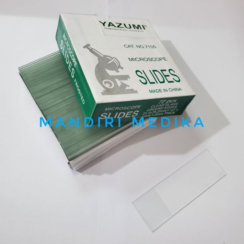 Jual Microscope Slides Hijau Object Glass Frosted 7105 | Shopee Indonesia