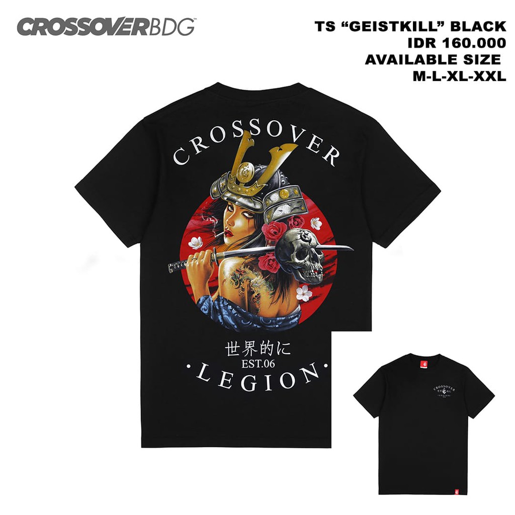 Jual TSHIRT / KAOS CROSSOVER ORIGINAL KAOS DISTRO crossoverbdg | Shopee ...