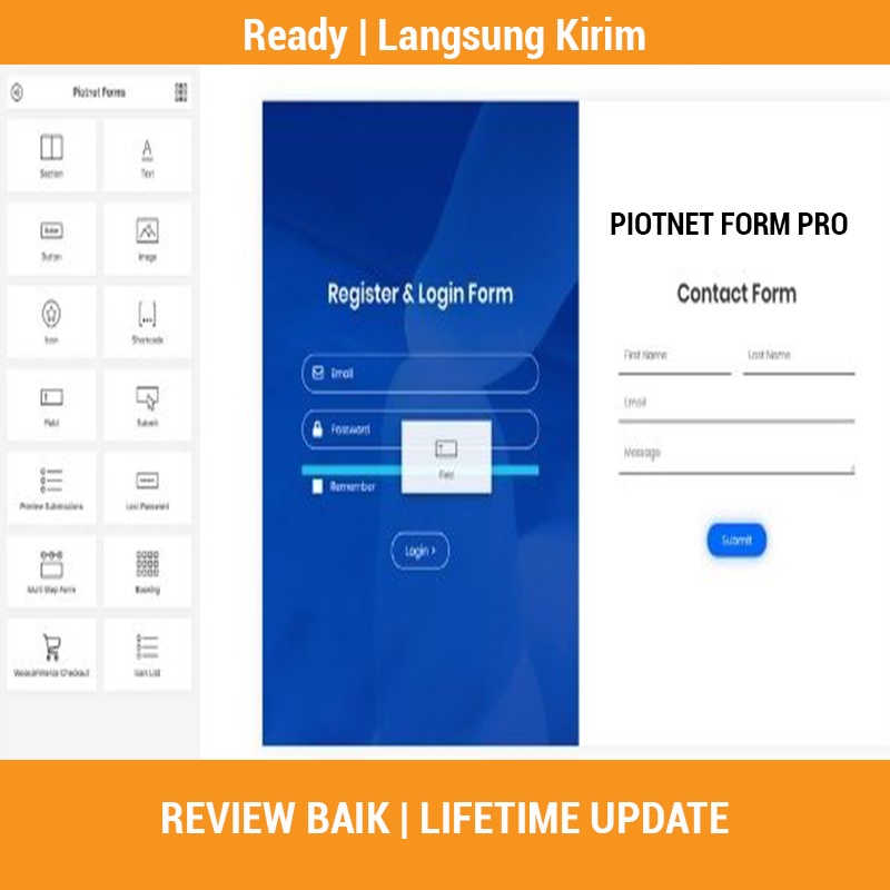 Jual Piotnet Forms Pro - Plugin Wordpress | Shopee Indonesia