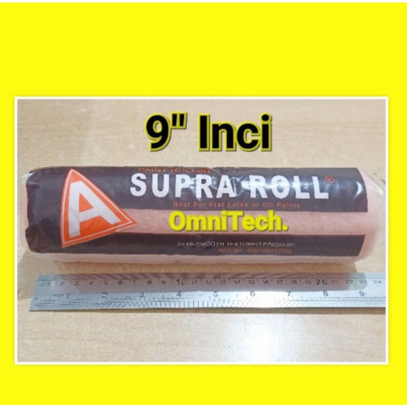 Jual Refill Busa Kuas Paint Roll Rol Copot Cabut Cat Dinding Tembok 9 ...