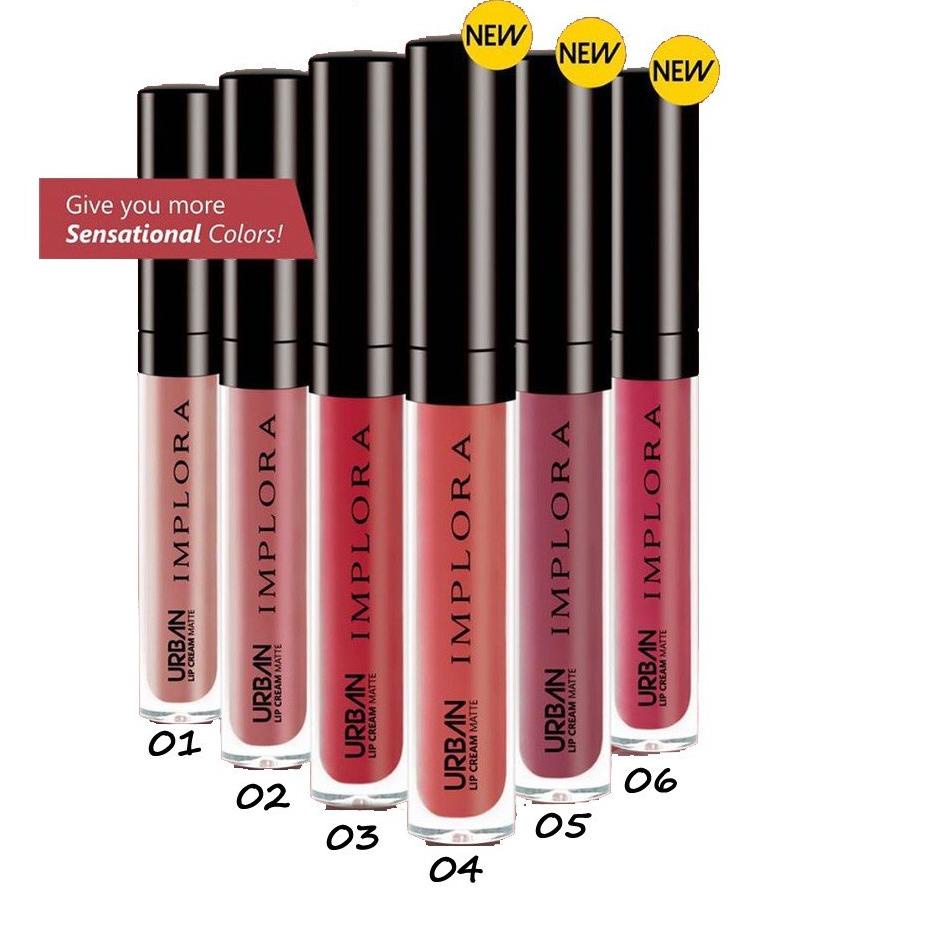 Jual Update semua warna IMPLORA LIP CREAM LIPCREAM LIP MATTE URBAN 사 ...