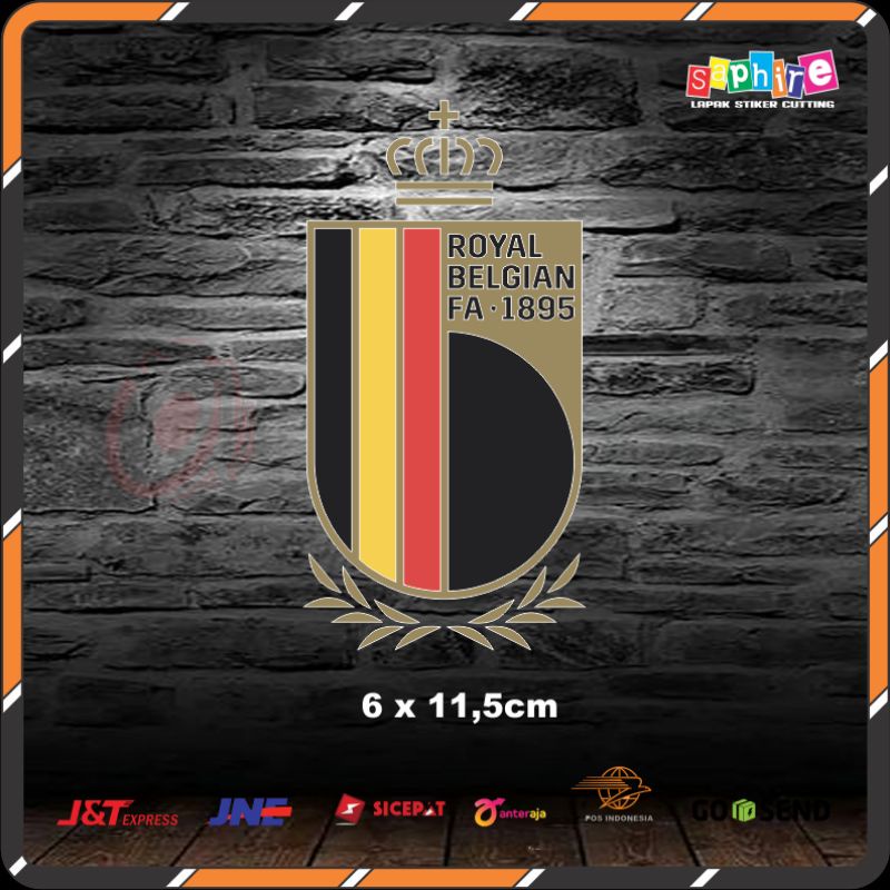 Jual Stiker Logo Timnas Belgia Multiwarna | Shopee Indonesia