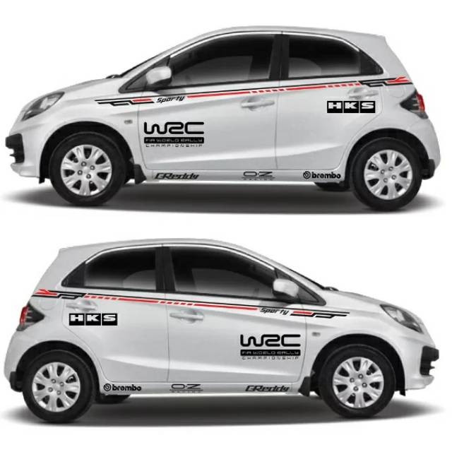 Jual Sticker Variasi mobil BRIO. Stiker HONDA BRIO | Shopee Indonesia