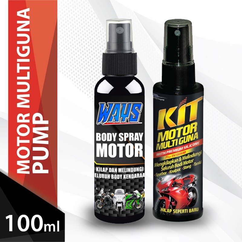 Jual [Z153] WAYS KIT Multiguna Body Spray Motor - Pengkilap Melindungi ...