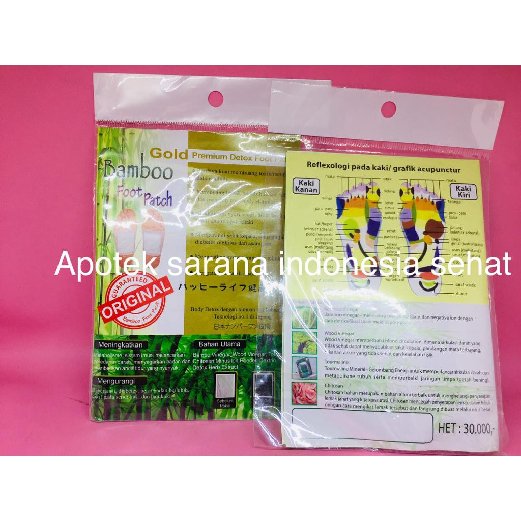 Jual KOYO KAKI PENYERAP RACUN BAMBO GOLD | Shopee Indonesia