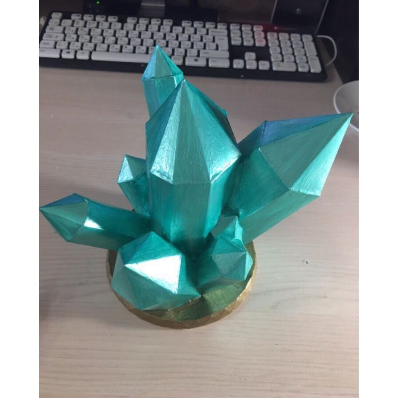 Jual Low Poly Giant Crystal Papercraft | Shopee Indonesia