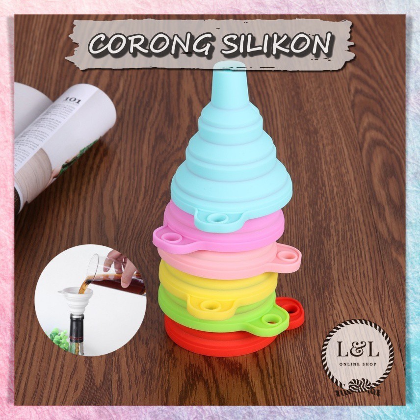 Jual Corong Air | Corong Minyak | Corong Lipat Bulat Karet Silikon ...