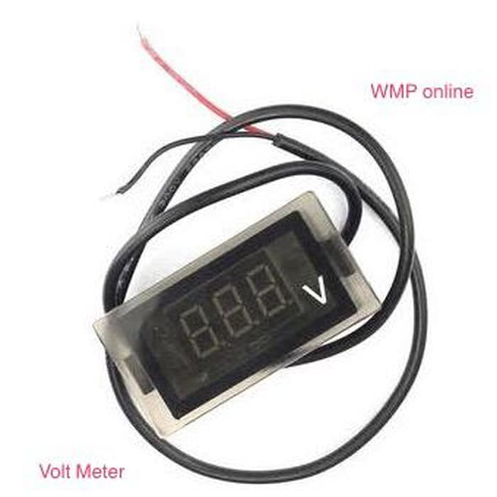Jual Volt Meter Digital Motor Mobil WaterProof | Shopee Indonesia