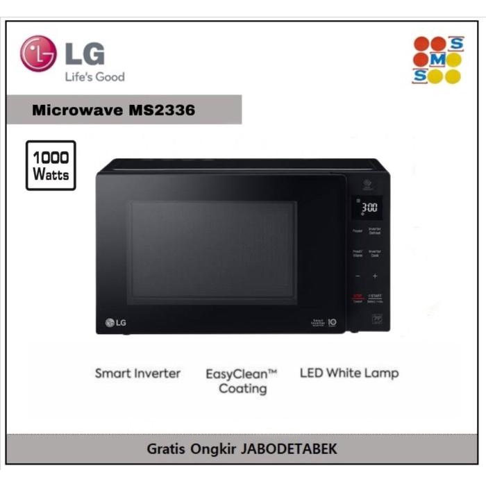 Jual Microwave LG MS2336 GIB SMART INVERTER NEOCHEF 23 liter | Shopee Indonesia