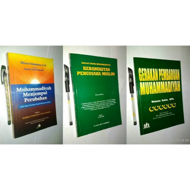 Jual (Original) Paket 3 Buku Tentang Muhammadiyah (Cek Photo dan ...