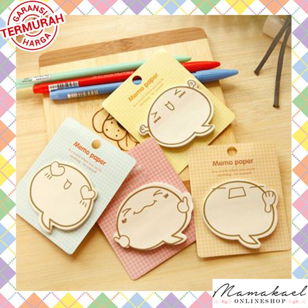 Jual Sticky Notes Emoji Kertas Memo Emoticon Lucu Cute Cocok Untuk ...