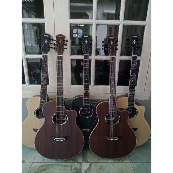 Jual Gitar Akustik Yamaha Apx Tanem besi palang silang Gratis Ongkir ...