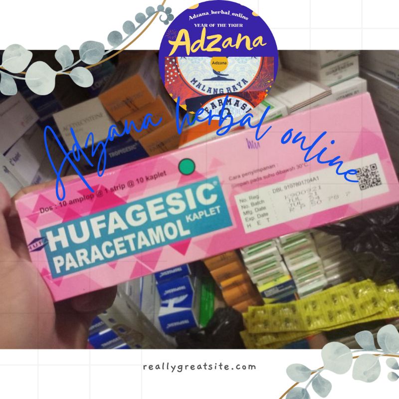 Jual hufagesic paracetamol 500mg | Shopee Indonesia