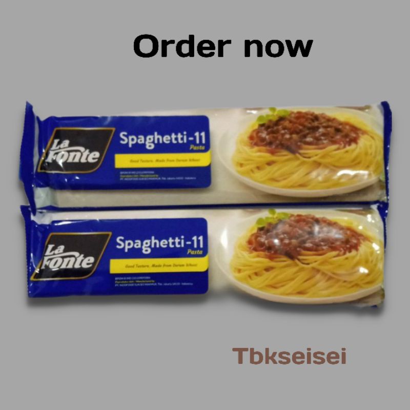 Jual La fonte spaghetti 11 450 g | Shopee Indonesia