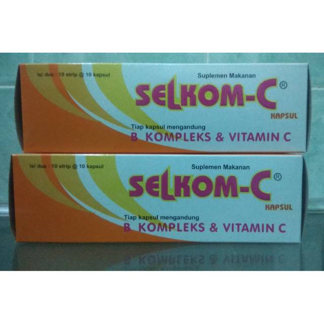 Jual Multivitamin Selkom C ( 1 Strip Isi 10 kapsul) | Shopee Indonesia