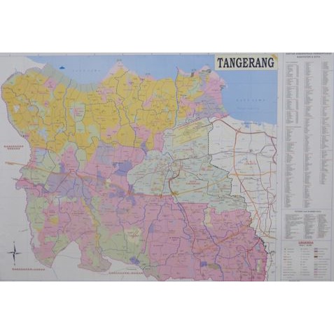 Jual PETA KOTA TANGERANG (LIPAT) | Shopee Indonesia