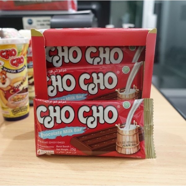Jual Cho-Cho Chocolate Milk Bar 25g | Shopee Indonesia